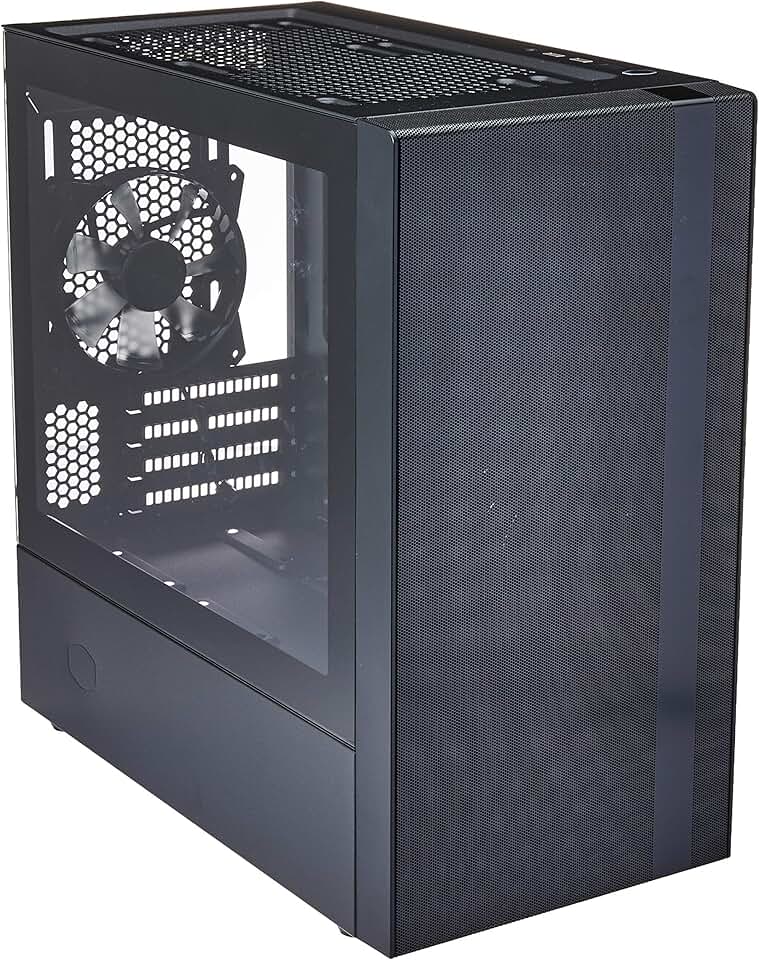 Cooler Master MasterBox NR400 - mATX Mini Tower Case with Tempered ...