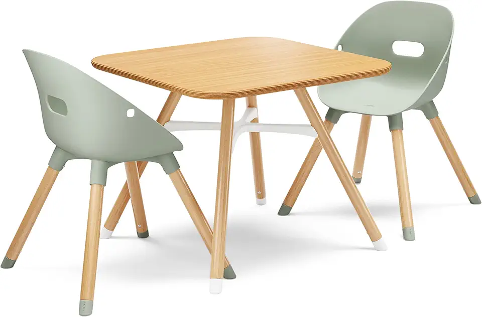 Lalo The Play Kit, Kids Table and Chairs Set with Sustainably Sourced ...