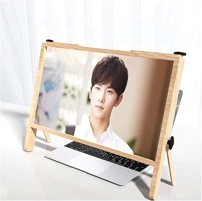 Laptop Screen Magnifier, HD Screen Amplifier Compatible with 14/15/16 ...