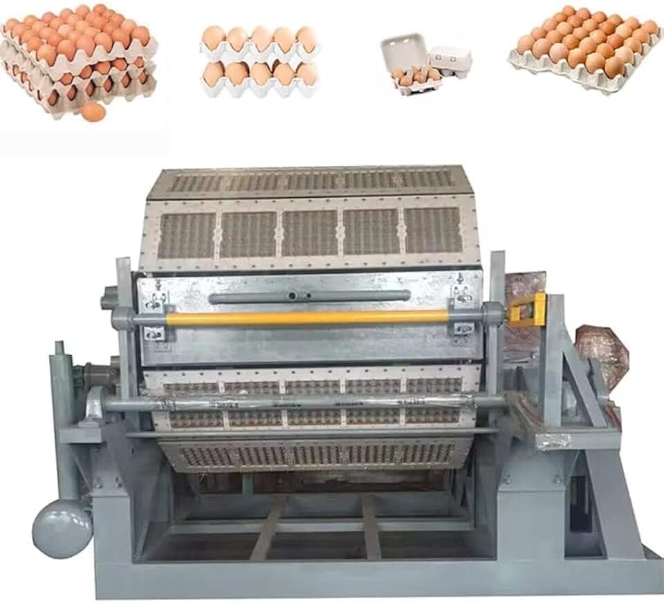 Automatic Small Waste Pulp Egg Trays Making Machine Price Egg Tray Making Machine Egg Tray ...
