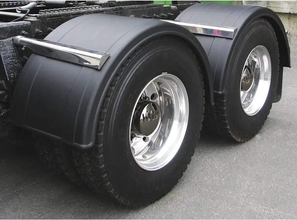 TRUX Single Axle Poly Fenders - Pair, Black - Arizona Outlet