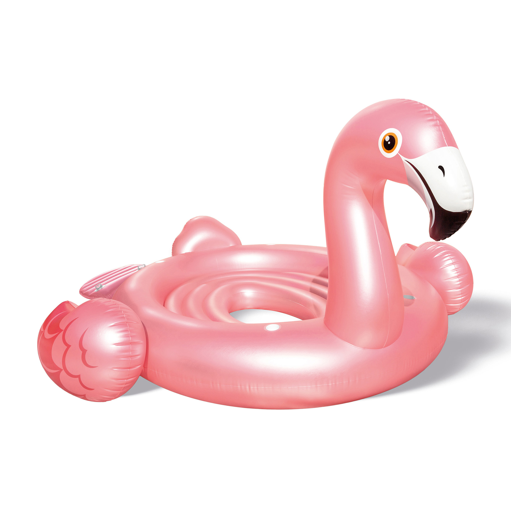 Intex 57297EP Giant Inflatable Flamingo Party Island Ride On Swimming ...
