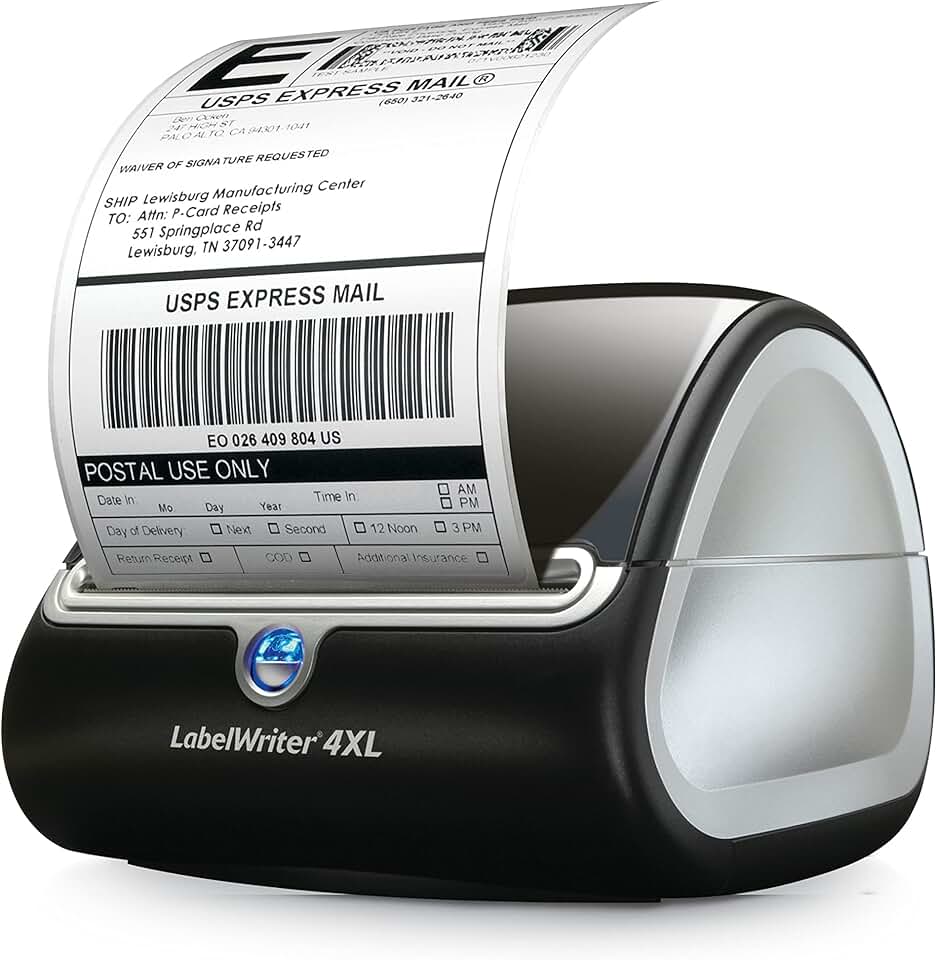 DYMO LabelWriter 4XL Shipping Label Printer, Prints 4x6 Extra Large ...