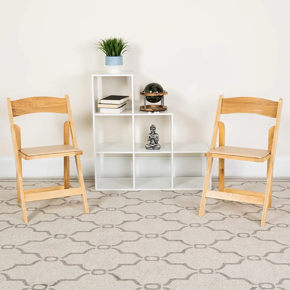 Flash Furniture Hercules Series Beechwood Folding Event Chairs with ...