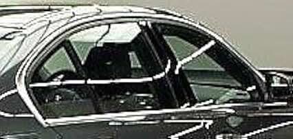 BMW Brand F30 Sedan 2013+ 3 Series Chromeline Side Window 6 Piece Trim ...