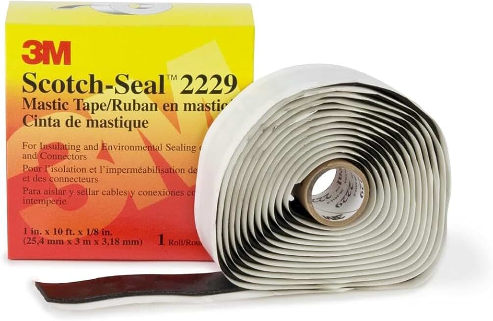 Scotch 3M(TM) Seal(TM) Mastic Tape 2229-1 x 10 ft (25 mm x 3,05 m), 12 ...