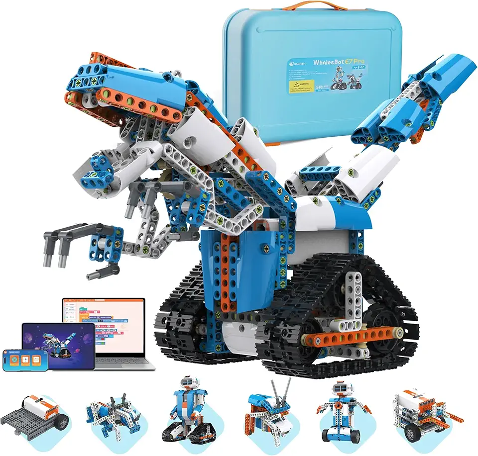 E7 Pro Coding Robot for Kids 8+ Years, Scratch Coding Support ...