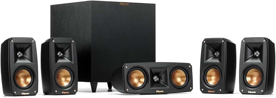Klipsch Black Reference Theater Pack 5.1 Surround Sound System - Costco Arizona