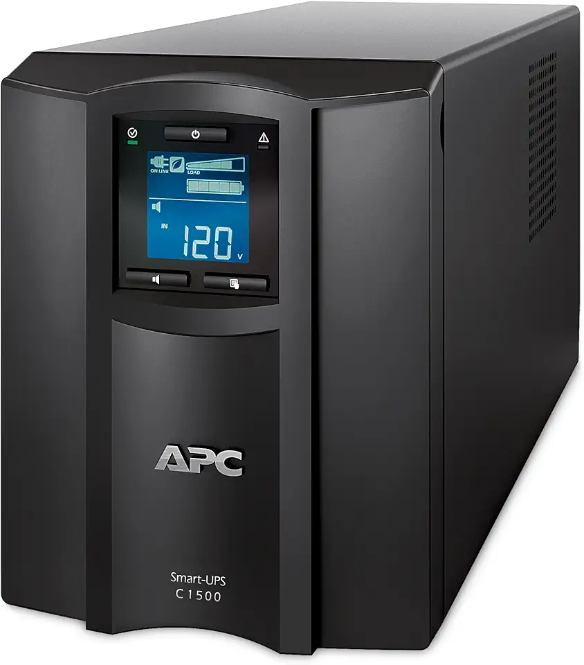APC 1500VA Smart UPS with SmartConnect, SMC1500C Sinewave UPS Battery ...
