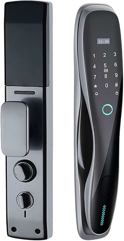 Smart Door Lock New Biometric Fingerprint Password Key IC Card APP ...