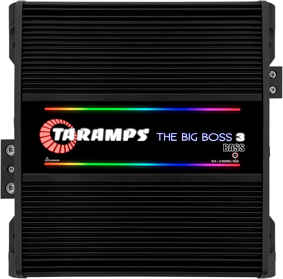 Taramps The Big Boss 3 Bass Black Color Amplifier 0.5 to 2 Ohms 3000 ...