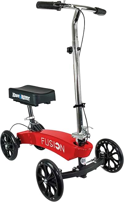 KneeRover Fusion Patented Knee Scooter with 4 Wheel Steering - Knee ...