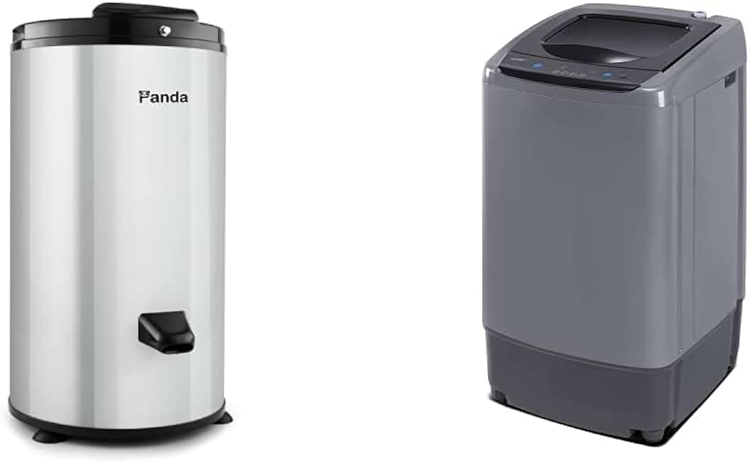 Panda 3200 rpm Portable Spin Dryer 110V/22lbs Stainless Steel & COMFEE ...