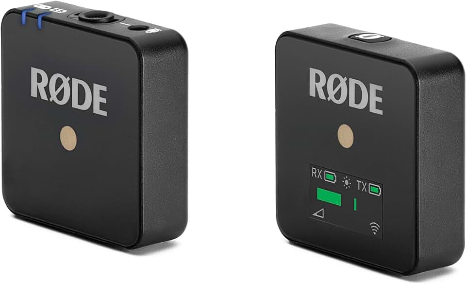 Rode Wireless Go - Compact Wireless Microphone System, Transmitter and ...