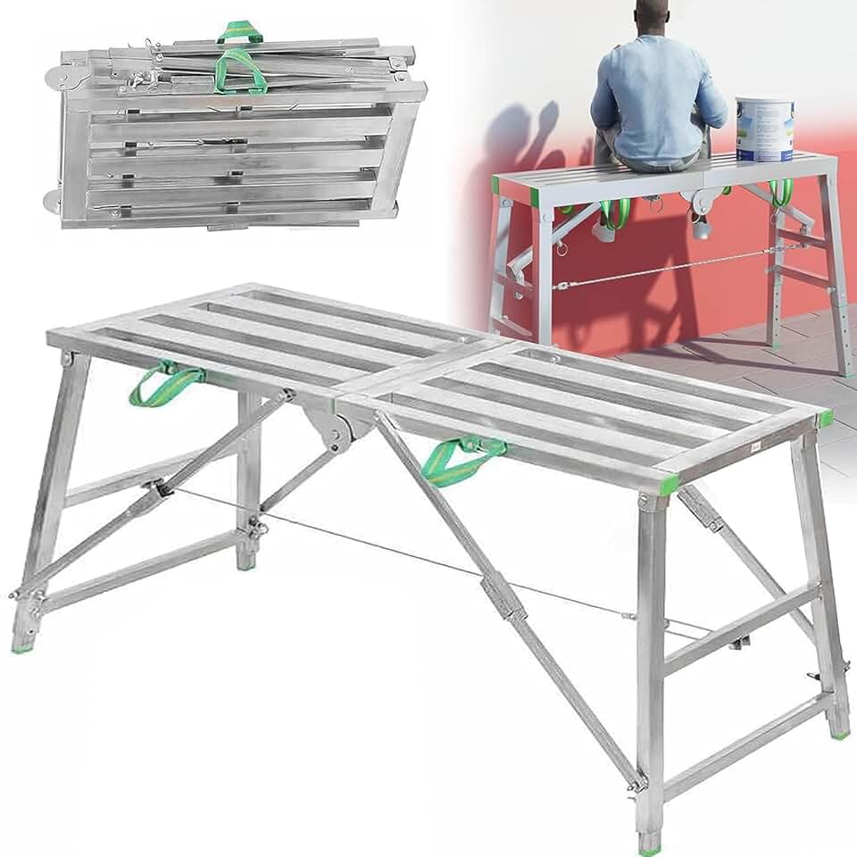 Portable Folding Scaffolding Equipment, Adjustable High Platform-880 ...