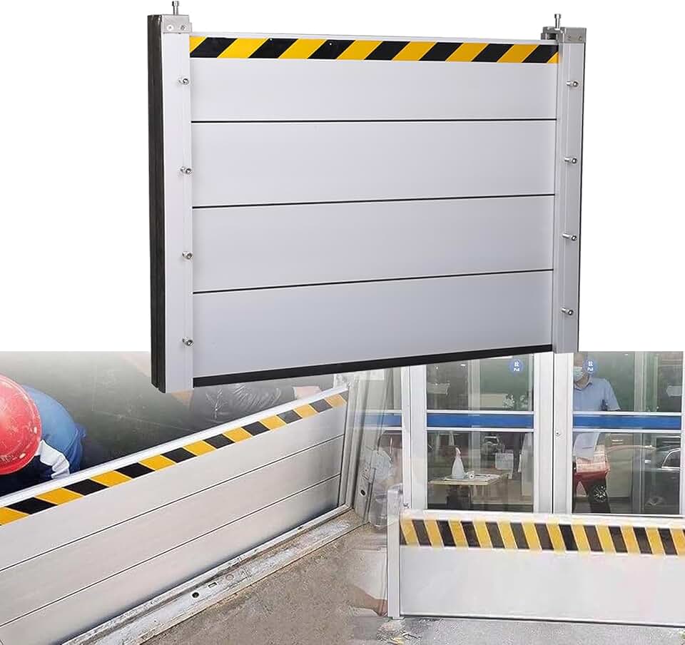 Flood Protection Barrier, Aluminum Flood Baffle with High Reflective ...