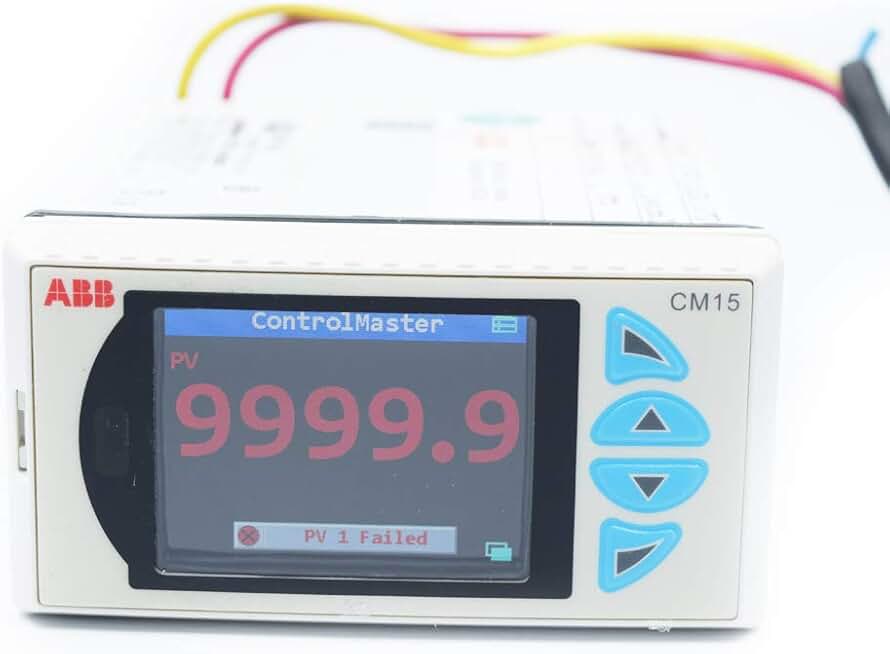 ABB Universal Process Indicator CM15 Control Master 1/8 DIN (Panel Mounting) with Totalization ...