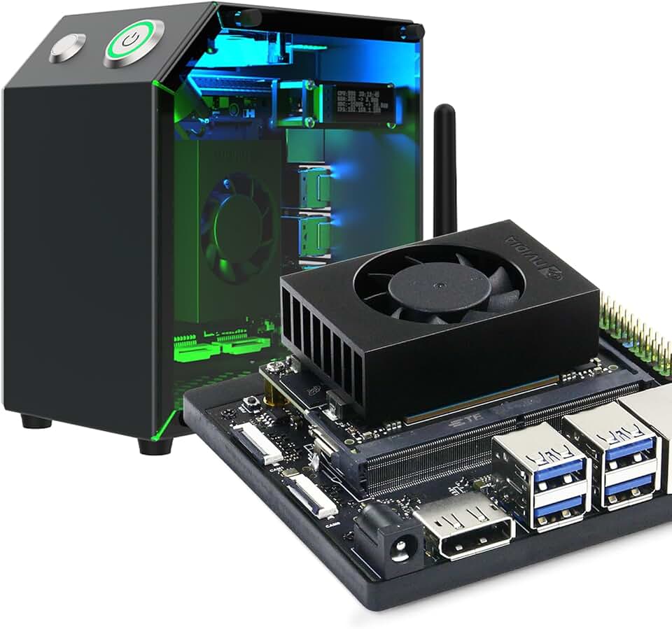 Yahboom Jetson Orin Nano 4GB/8GB Development Board Kit 20-40TOP, with ...