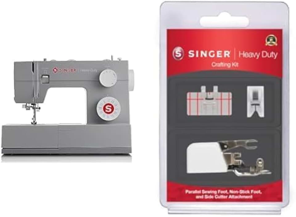 SINGER 4423 Heavy Duty Sewing Machine With Included Accessory Kit, 97 ...