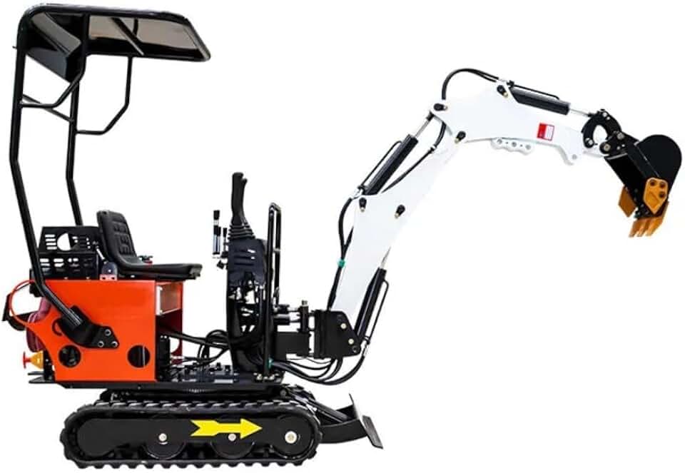 Mini Excavator 2.5-4.5 Ton Trench Digger with Canopy, Mini Excavator ...