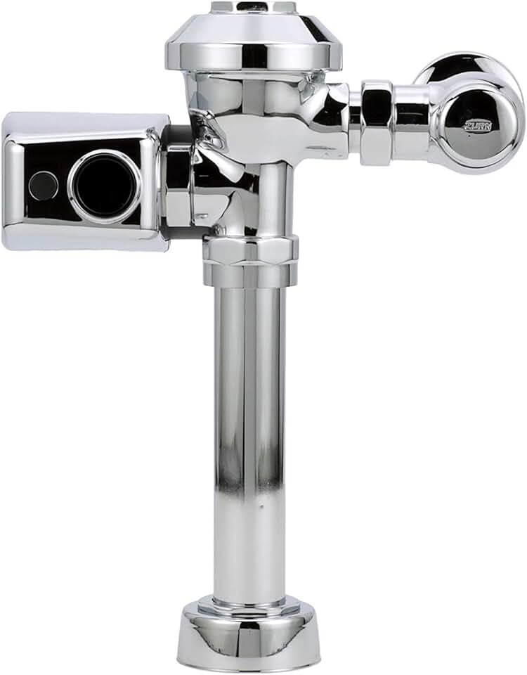 Zurn ZER6000PL-WS1-CPM Sensor Operated Battery Powered Flush Valve for ...