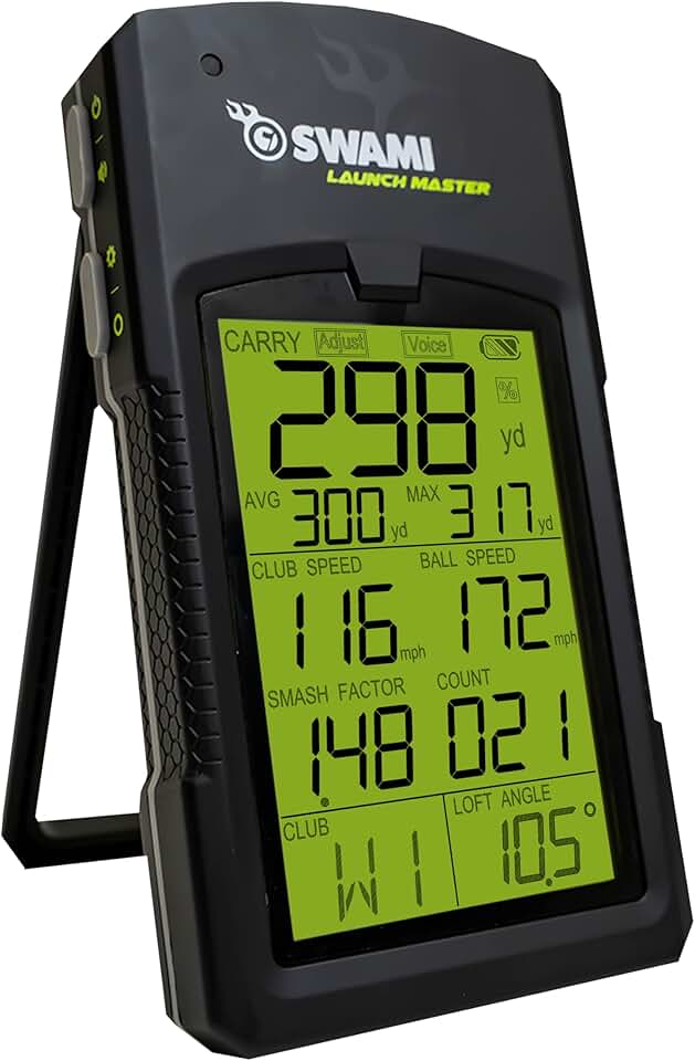 IZZO Golf Swami Launch Master Launch Monitor - Golf Training Ball ...