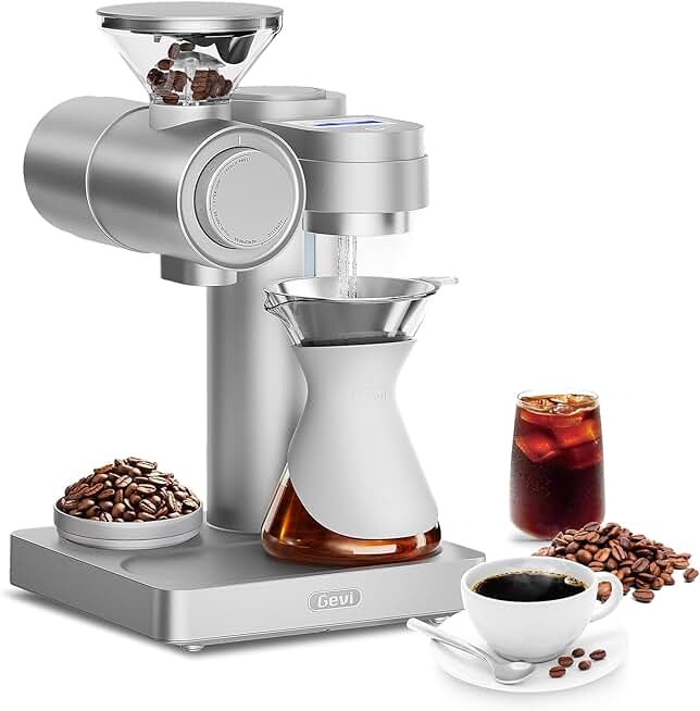 Gevi Professional Barista Coffee Machine | Smart Pour-over Drip Coffee ...