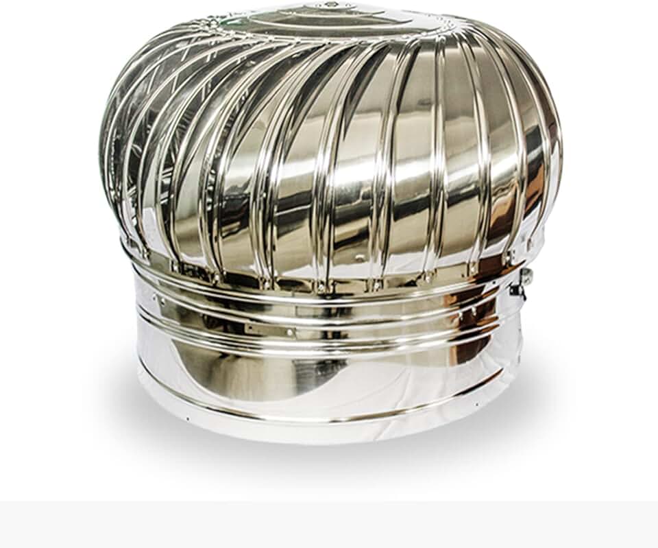 Chimney Cowl with Rotating Cap Ventilation,Turbine Ventilator,Rotating ...