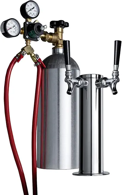 Summit Appliance KitCFTWIN Dual tap Cold Brew Iced Coffee Dispenser Kit ...