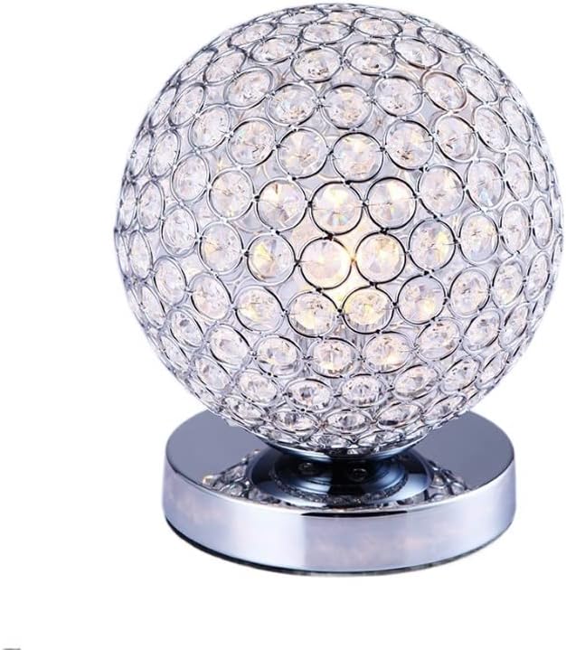 Modern Simple Modern LED Mini Crystal Table Lamp Bedroom Bedside Lamp ...