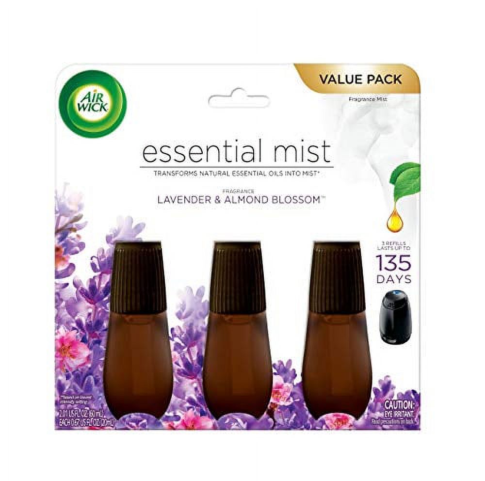 Air Wick Essential Mist Refill Essential Oils Diffuser, Lavender and ...
