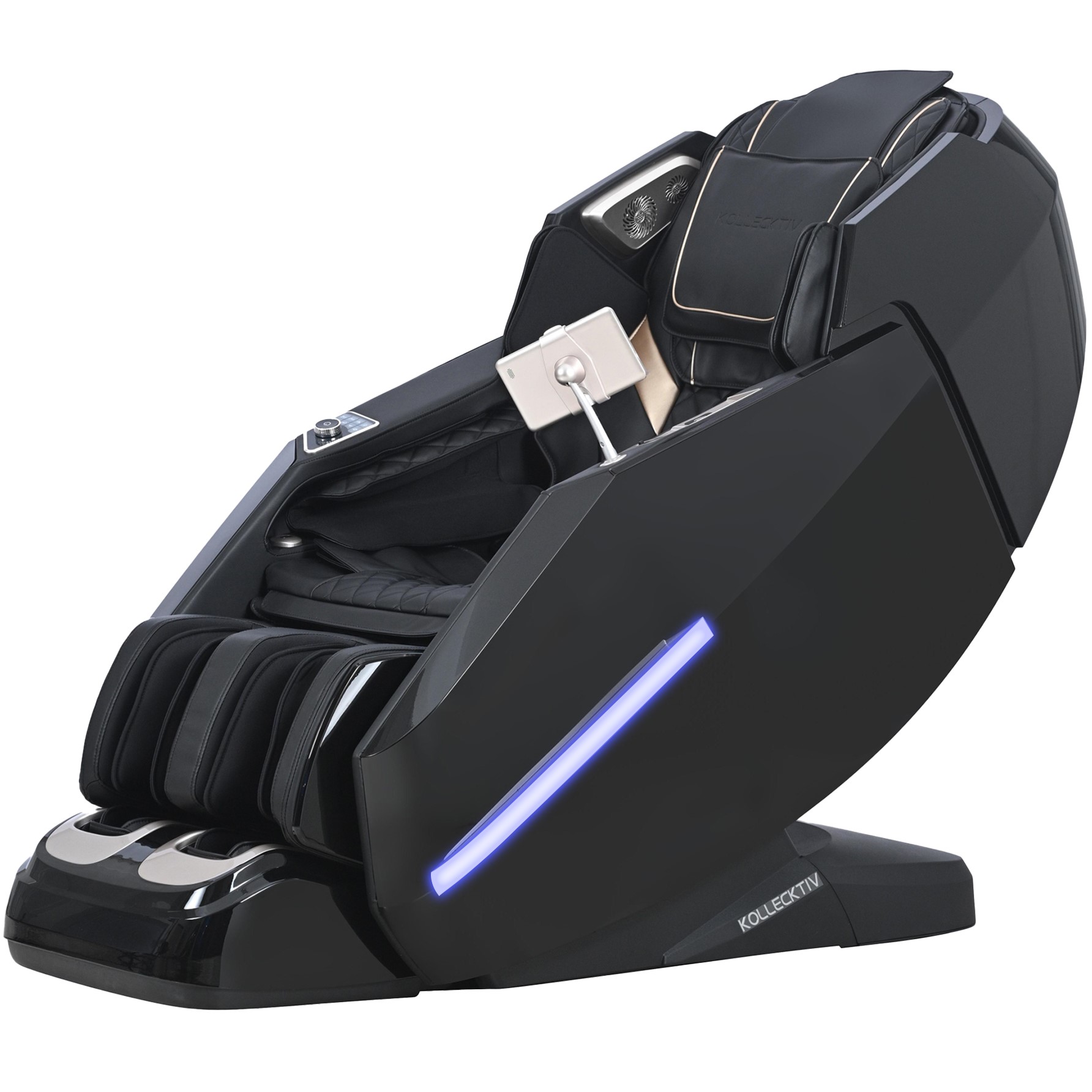 KOLLECKTIV Massage Chair 4D Zero Gravity Full Body Shiatsu Stretching ...
