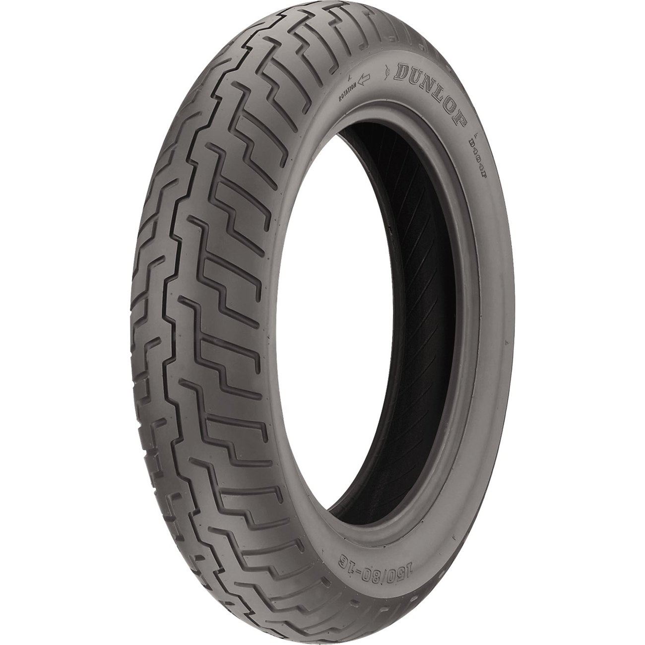 Dunlop D404 Front Motorcycle Tire 150/80-16 (71H) Black Wall - Arizona ...