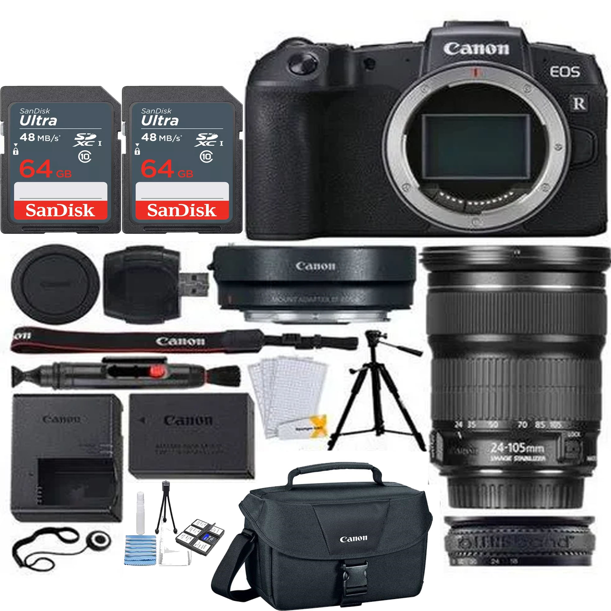 Canon EOS RP Mirrorless Digital Camera with EF 24-105mm STM Lens Value ...
