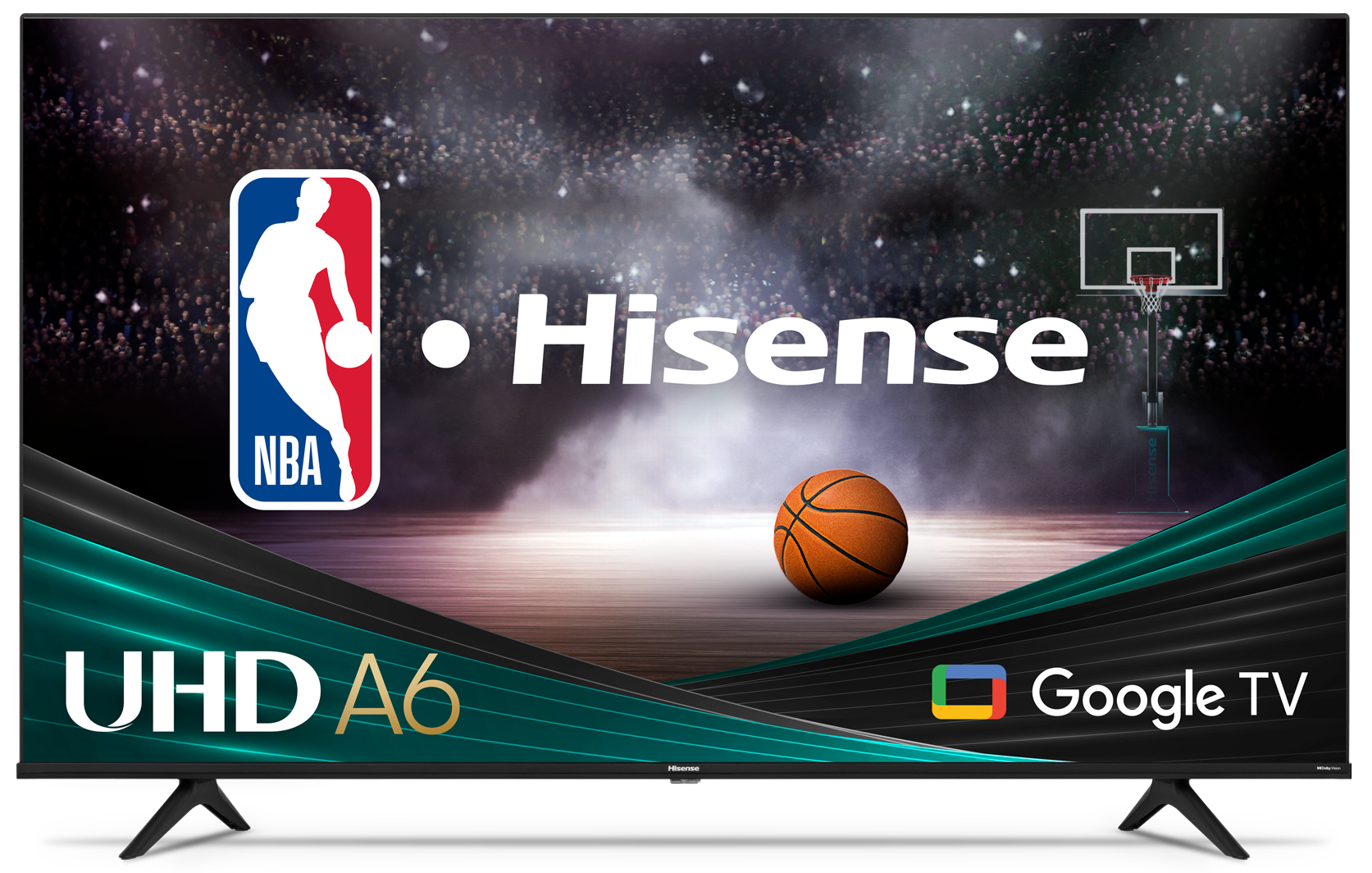 Hisense 75-Inch Class A6 Series Dolby Vision HDR 4K UHD Google Smart TV ...