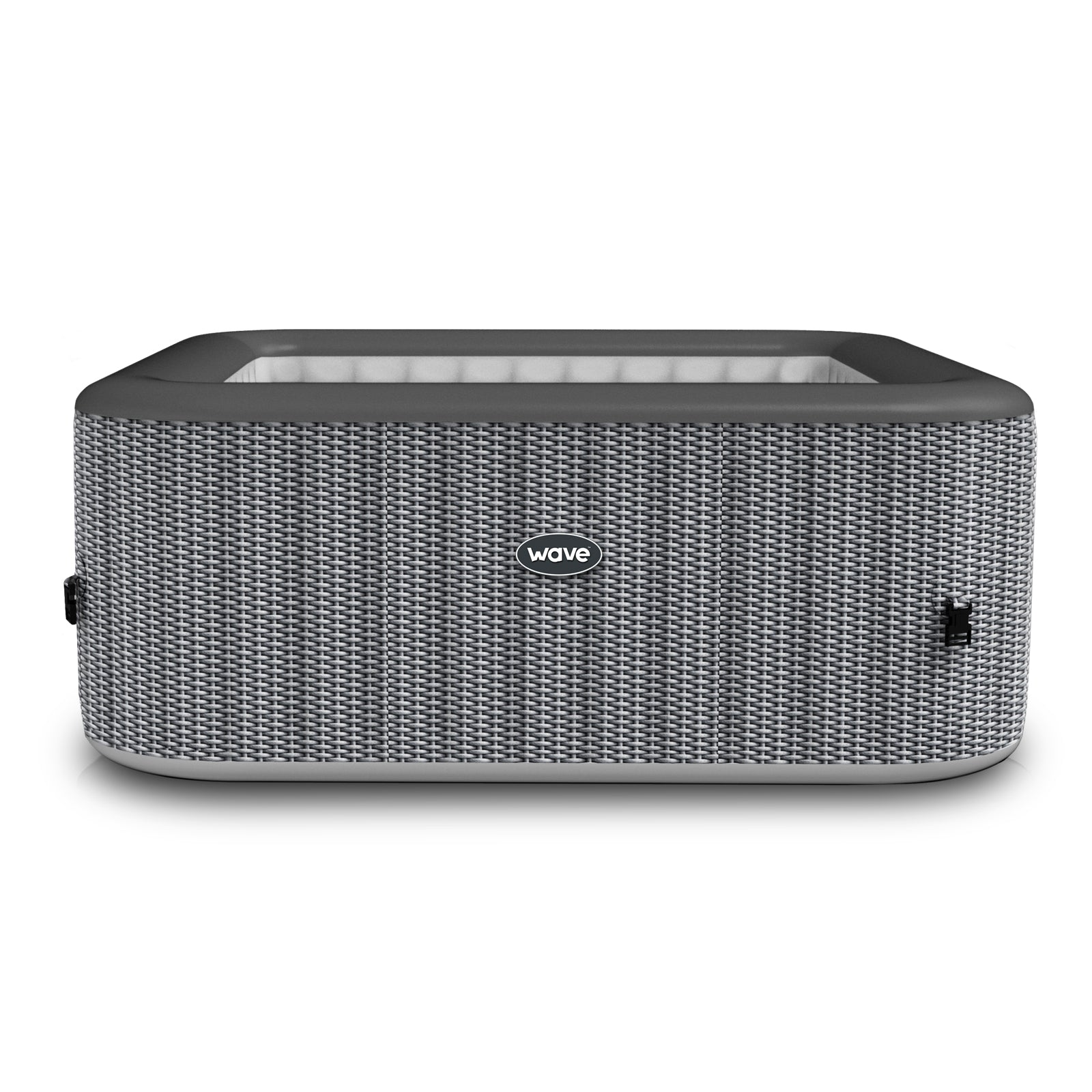 Wave Pacific 6 Person Inflatable Hot Tub | Integrated Heater | Gray ...