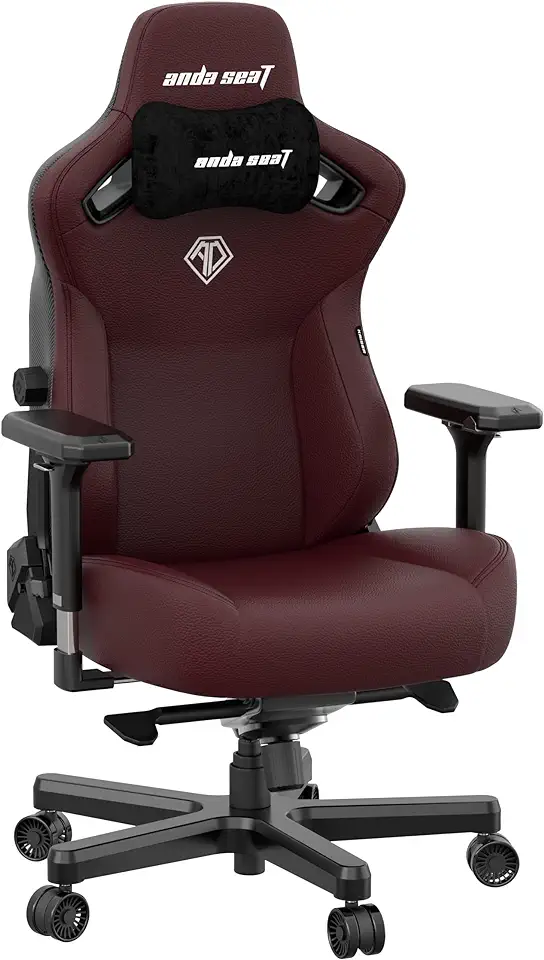 Anda Seat Kaiser 3 XL Gaming Chair for Adults - Ergonomic Maroon ...