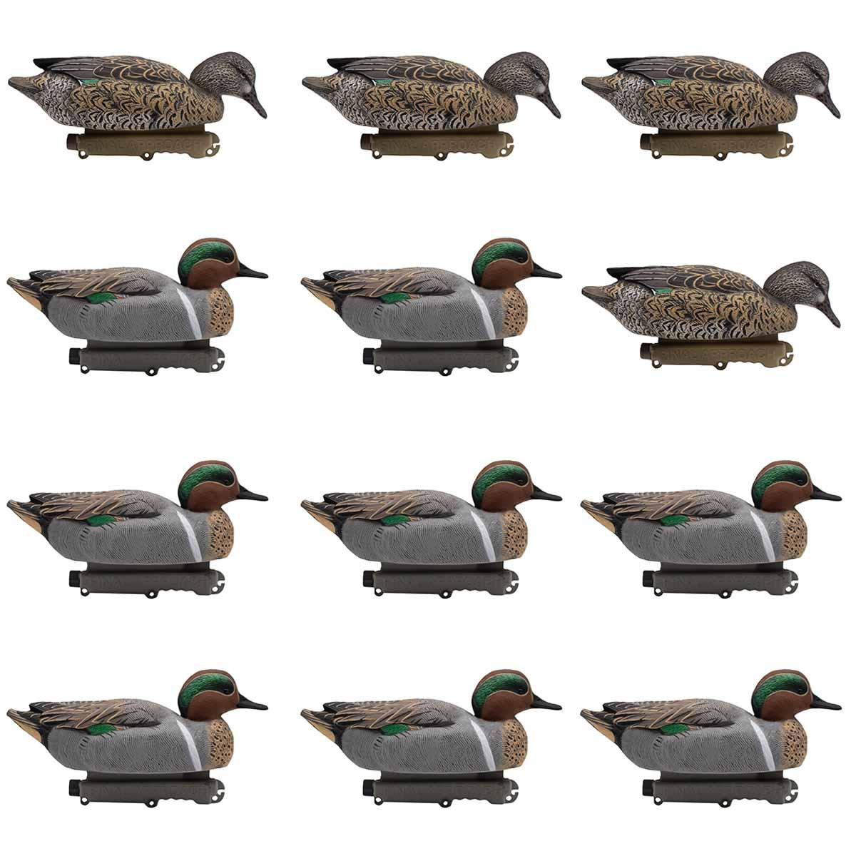 Final Approach HD Greenwing Teal Floater Duck Decoys - 12 Pack - Costco ...