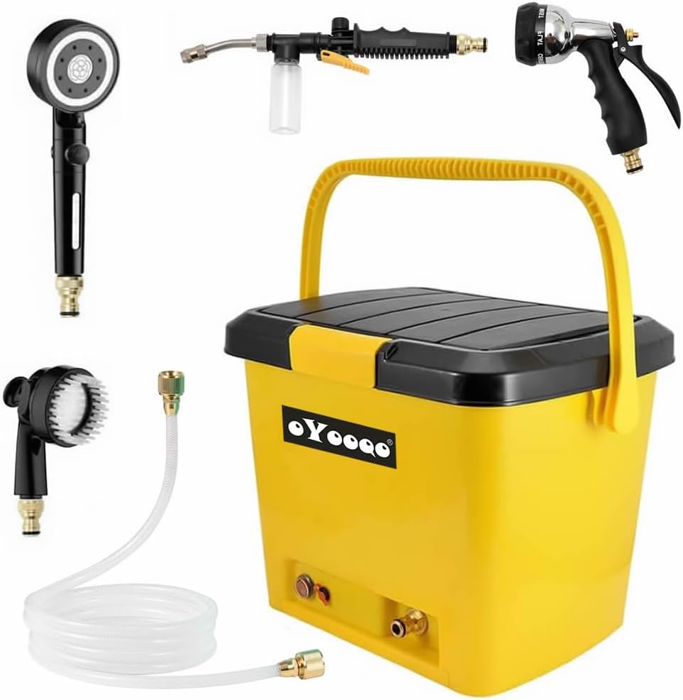 Rinse Kit Portable Shower,Portable Shower for Camping,Portable Shower ...