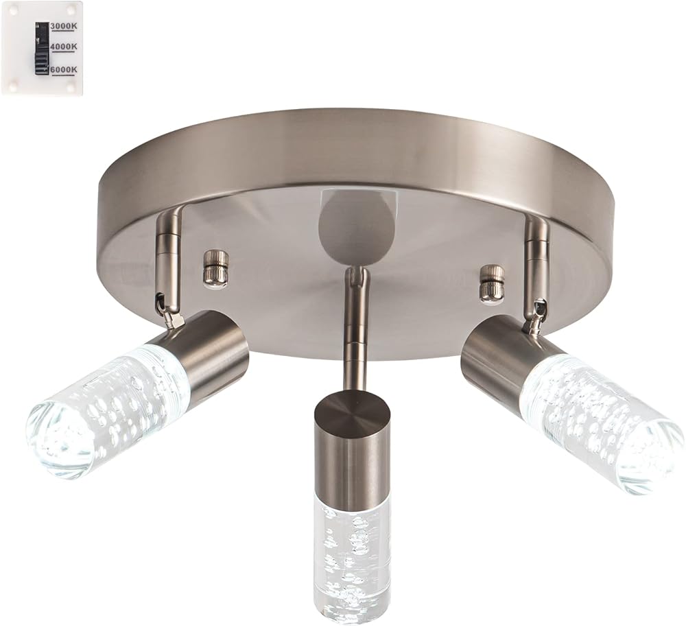 Directional Flush Mount Ceiling Spot Light Fixture,3D Generation Canopy ...