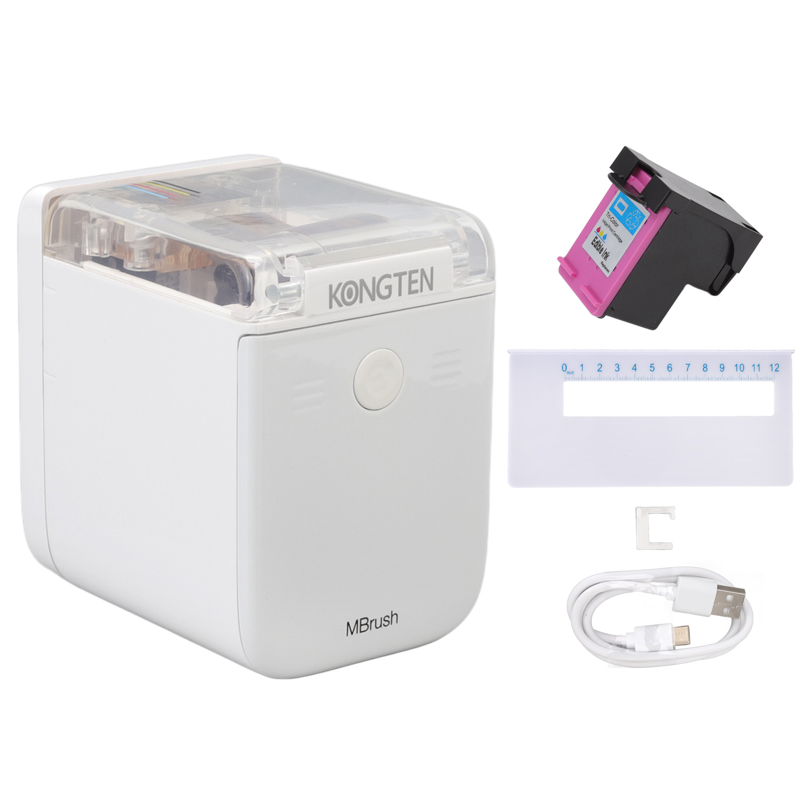 Food Printer, Mini Food Printer Compact Three Color Thermal Inkjet For ...