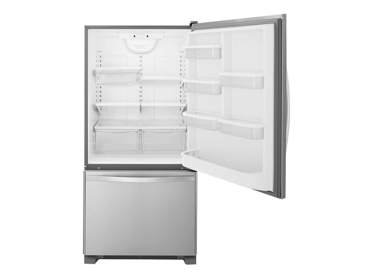 Whirlpool® Brand New WRB322DMBM - 33-inches wide Bottom-Freezer ...