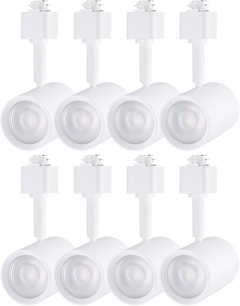 LEONLITE 8-Pack 8.5W LED Track Lighting Heads, 2700K Soft White, 36° H ...