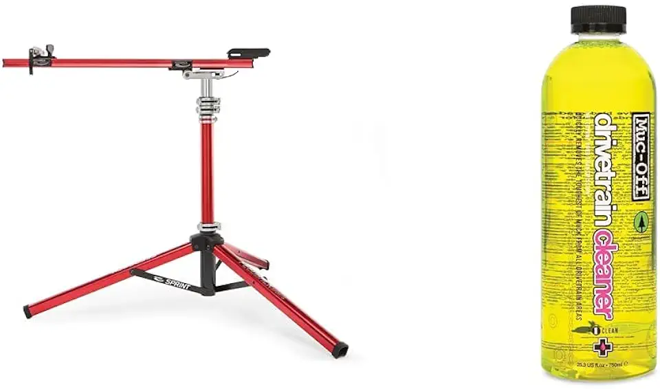 Feedback Sports Sprint Bike Repair Stand, Muc-Off 25.4oz Drivetrain ...