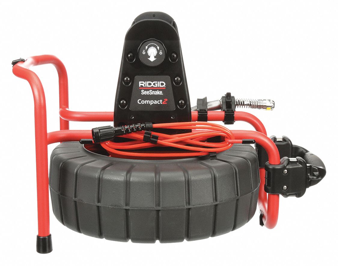 Ridgid Pipe Inspection Camera Reel,100 ft L Compact2 - Arizona Outlet