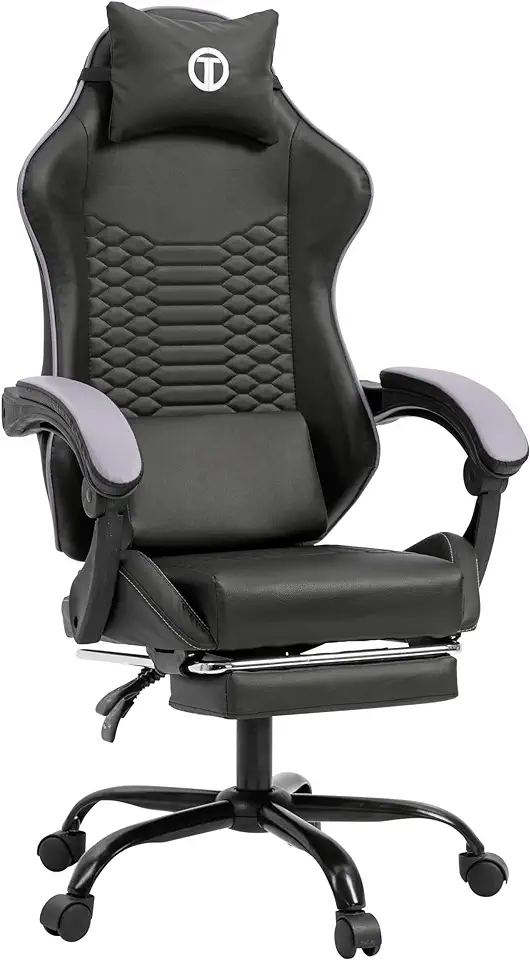 Cobra Elite Gaming Chair with Footrest Comfort Design with Leather ...