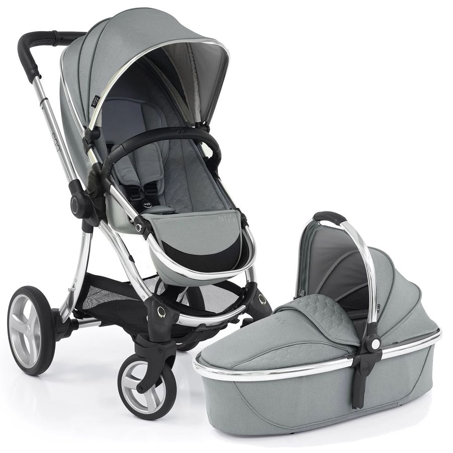 egg Strollers egg2 Stroller & Carry Cot Bundle - Monument Grey - Overstock Arizona