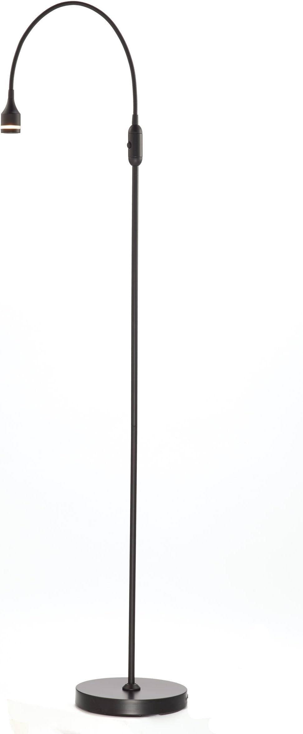 Adesso 3219-01 Prospect 45"-56" LED Floor Lamp, Black, Smart Outlet ...