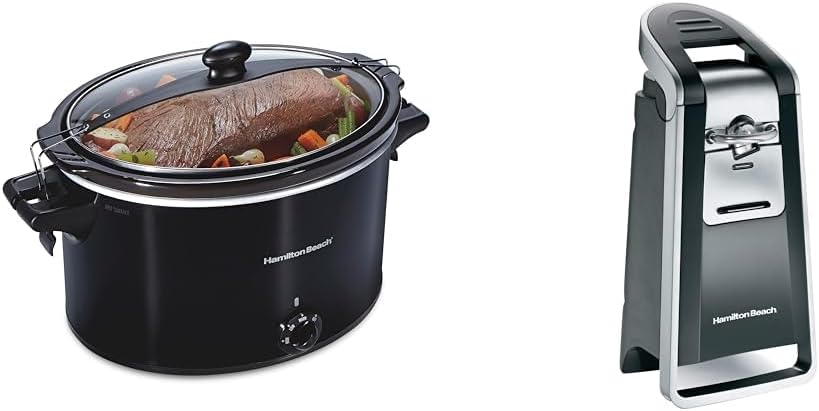Slow Cooker & Smooth Edge Electric Automatic Kitchen with Easy Push ...