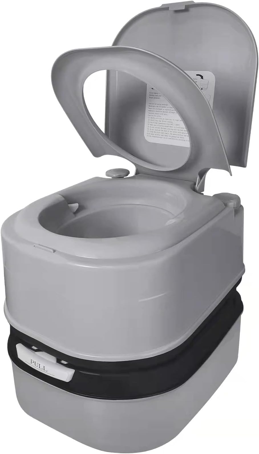 Mupera Portable Toilet Travel - Upgraded 6.4 Gallon Portable Camping ...